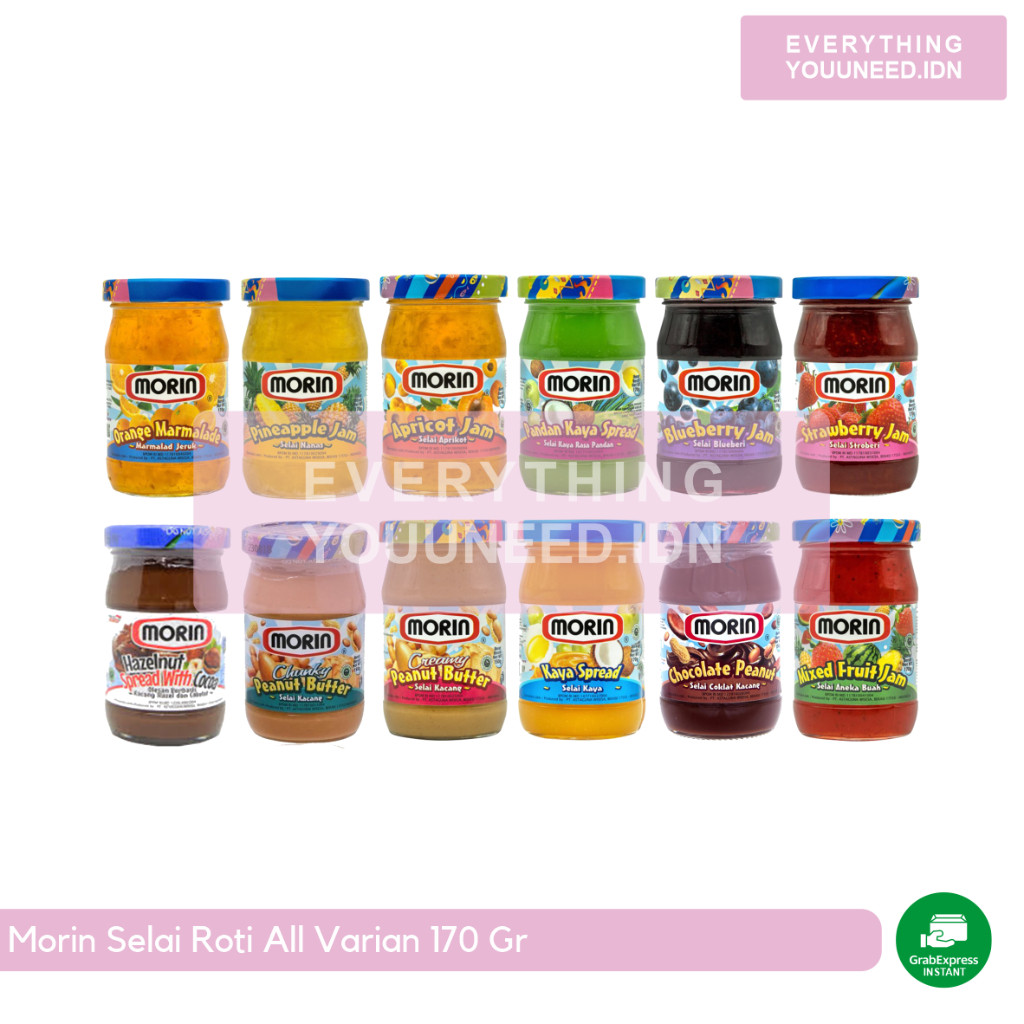 Jual Morin Selai Roti All Varian 170 Gr | Shopee Indonesia