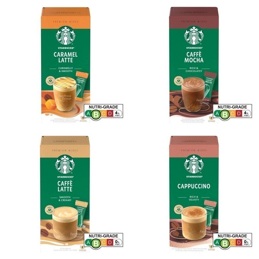 Jual STARBUCKS Instant Premium Mixes Coffee isi 4 Sachets | Shopee ...