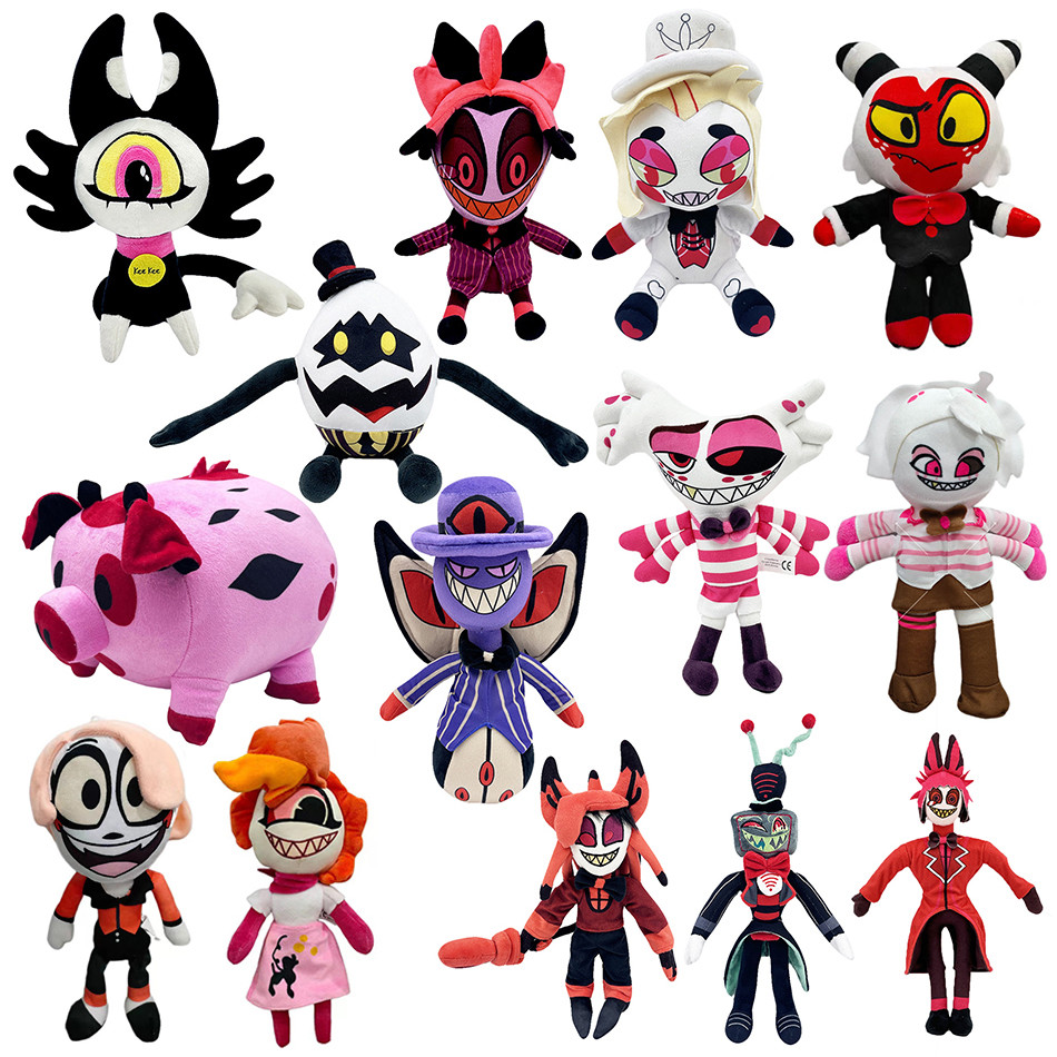 Jual Children TV Cartoon Hazbin Hotel Peluches Anime Plush Doll Charlie ...