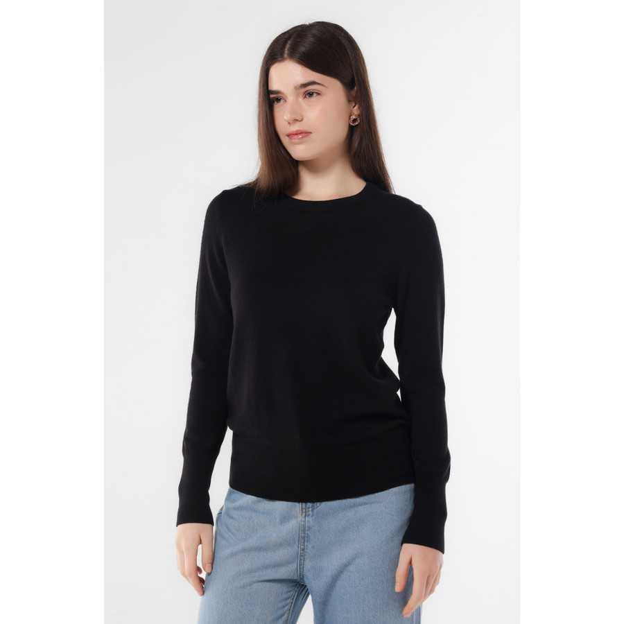 Jual MINIMAL - Lamiere - Sweater Slim Fit - Black | Shopee Indonesia