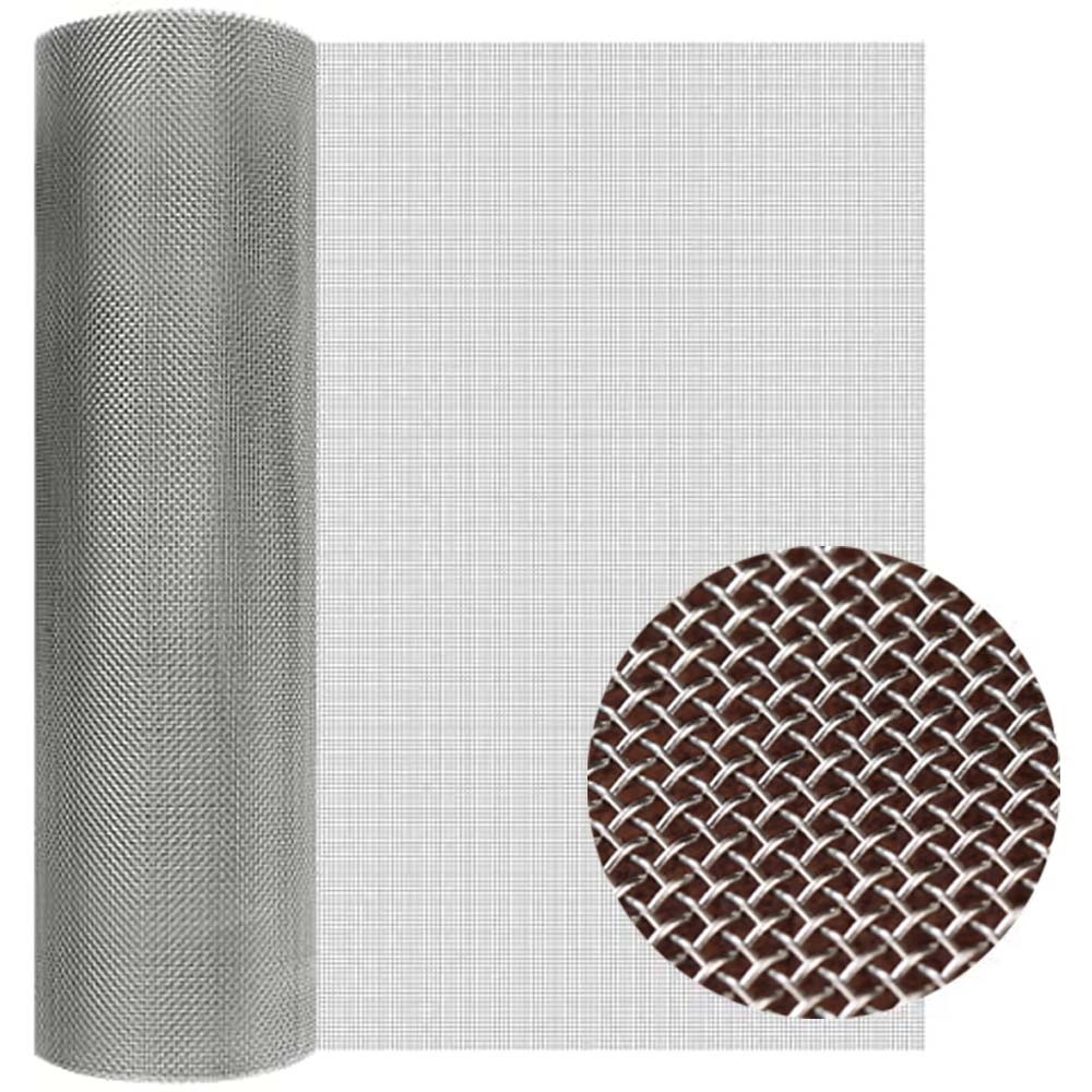 Jual 304 Stainless Steel Mesh Woven Metal 30 Mesh Hole 0.07mm Suitable ...
