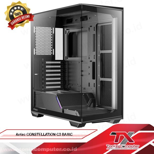 Jual Antec CONSTELLATION C3 BASIC - Mid-Tower Gaming Case - Massive Airflow via Honeycomb Mesh ...