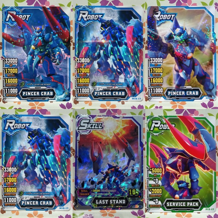 Jual hero of robots crystal PINCER CRAB robot - power - skill - set ...