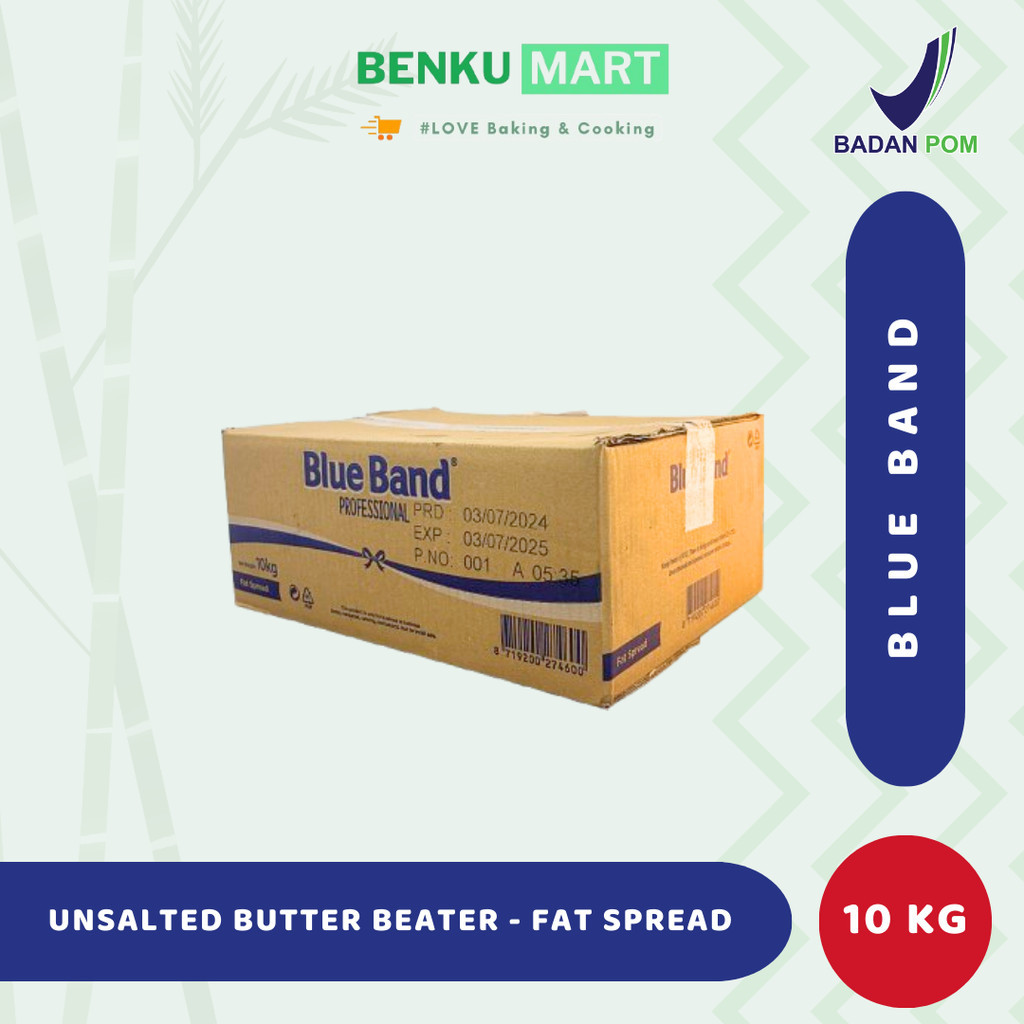 Jual Blue Band Unsalted Butter Beater - Fat Spread 10 Kg | Shopee Indonesia