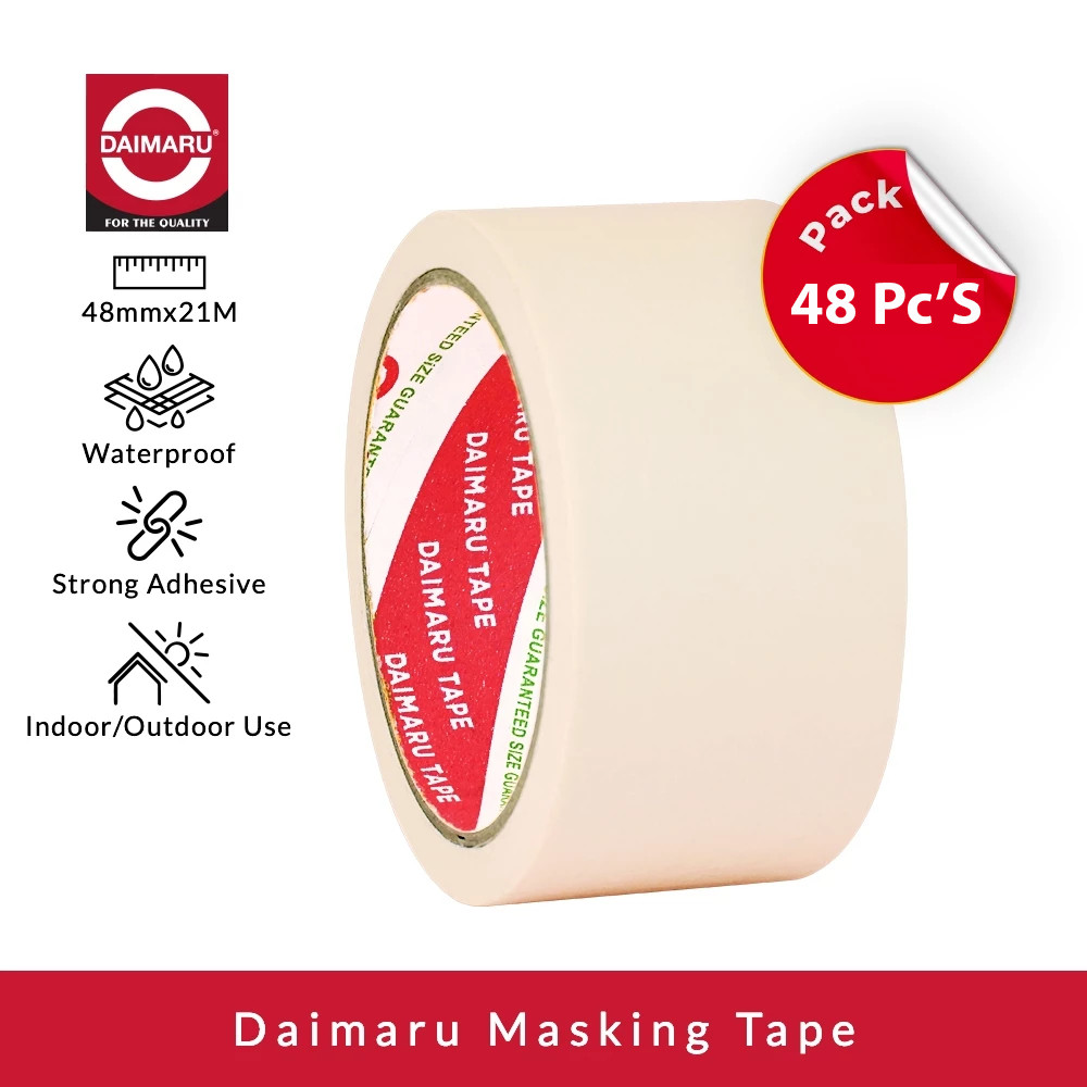 Jual Daimaru Masking Tape Lakban Kertas / Solasi 48mm x 21m / 2 Inch ...