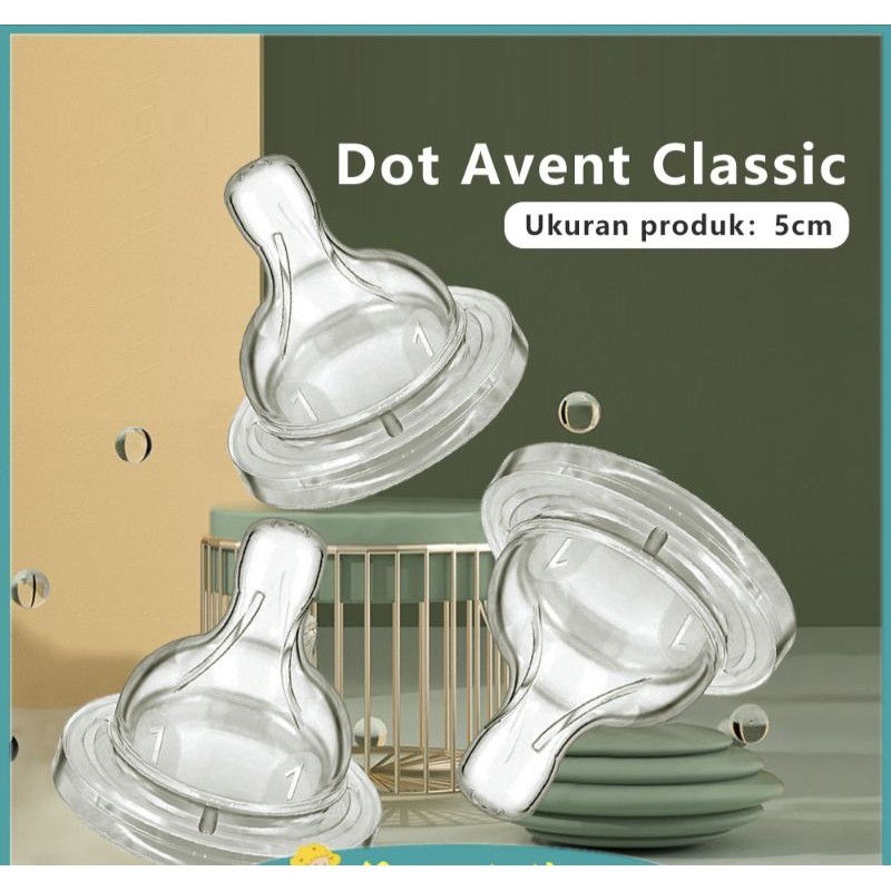 Jual Nipple Dot Cocok Untuk Avent Philips ( Bukan Merk Avent) | Shopee ...