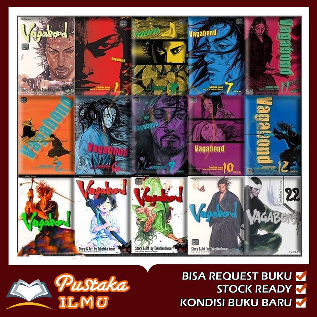 Jual Komik Manga Vagabond (Full Set 37 book series) | Shopee Indonesia