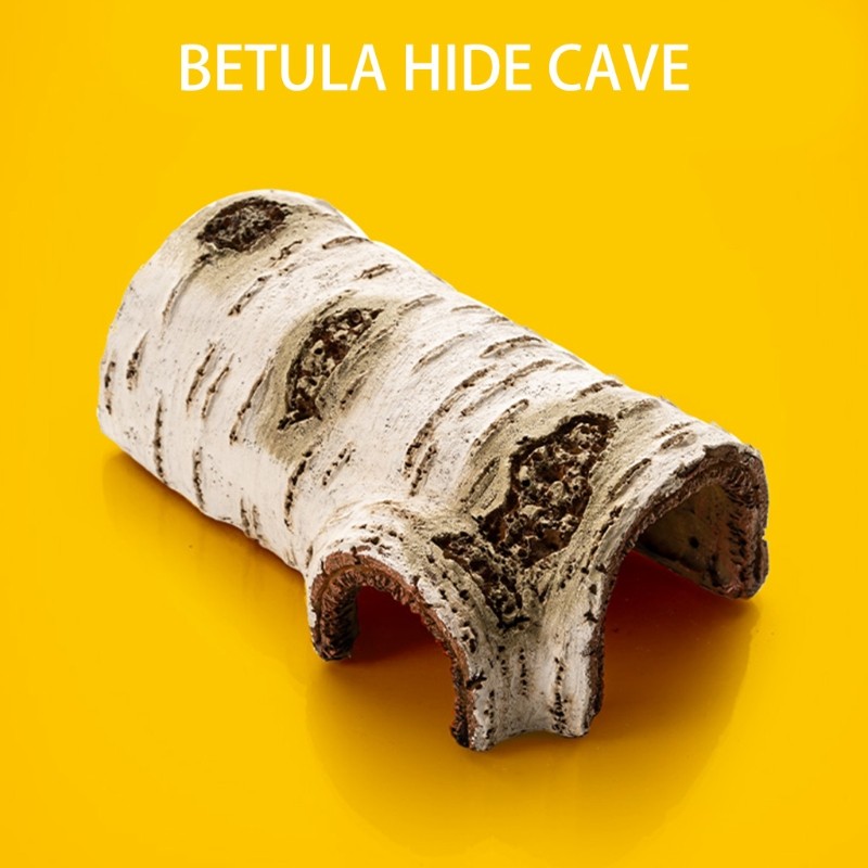 Jual Hideout Cave Small Animal Hide Resin Log Pet Tortoise Escape ...