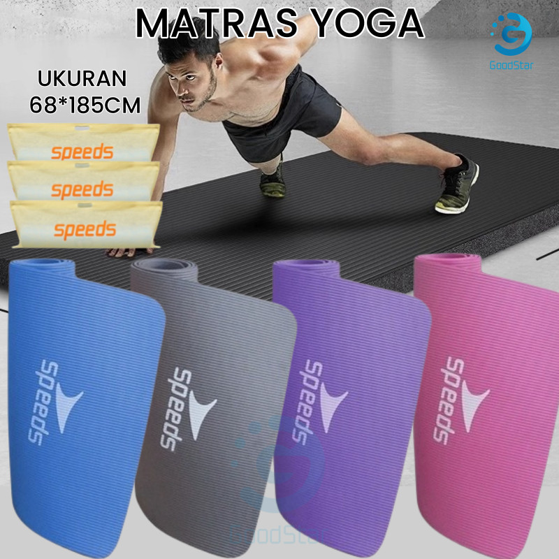 Jual 【GoodStar】Matras Yoga Premium Anti Slip & Tebal Ekstra - Bahan Eco ...