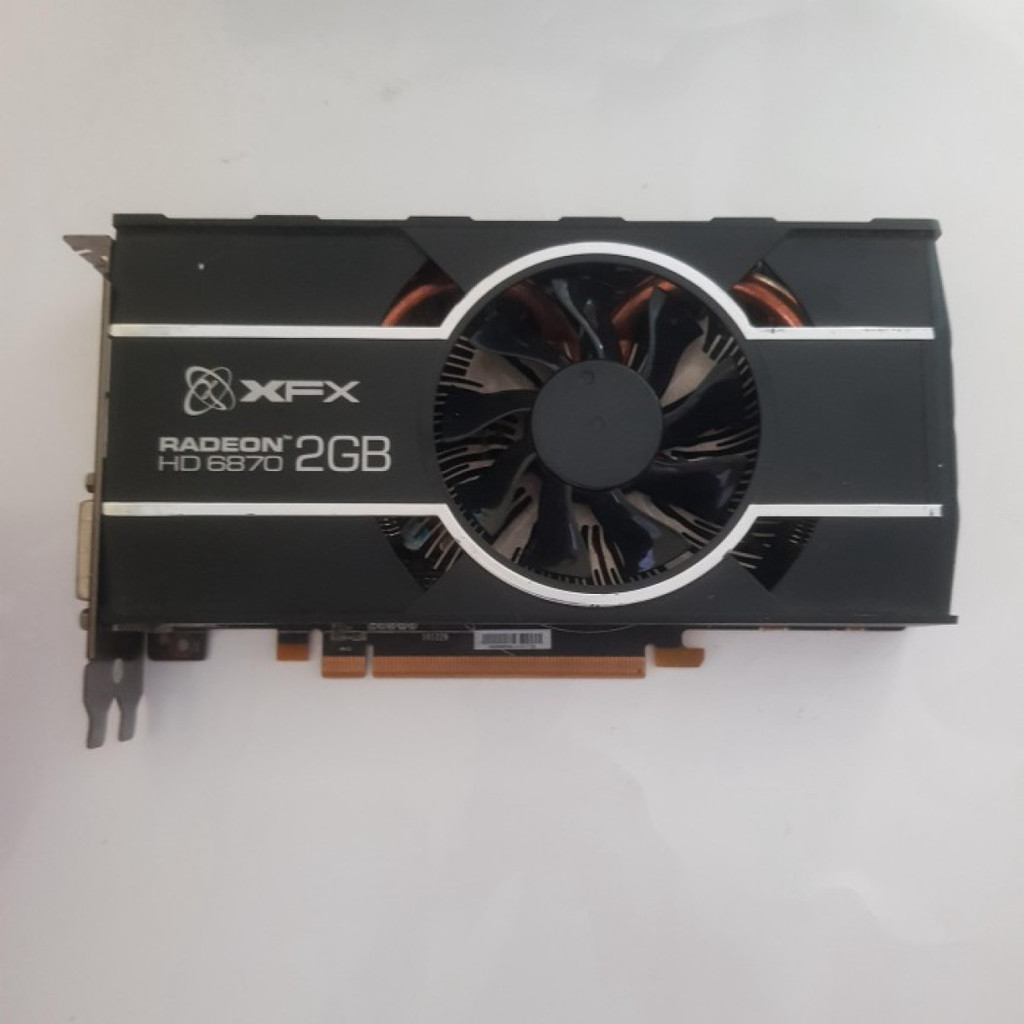Jual XFX Radeon HD 6870 HD6870 2GB GDDR5 Minus Tak Tampil | Shopee ...
