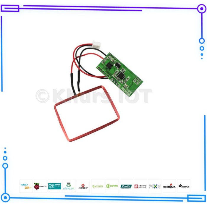 Jual Fj99 125khz Em4100 Rfid Reader Module Rdm6300 Rdm 6300 Arduino