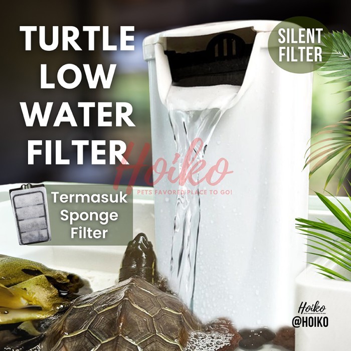 Jual Filter Low Water Turtle Mesin Turtle Filter Kandang Tank Kura Brazil Aquarium Akuarium ...