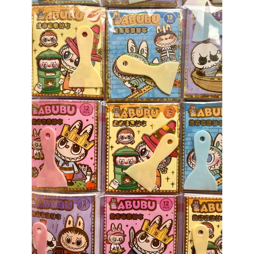 Jual Buku Stiker Labubu Stiker Labubu (12lembar) Sticker Book Labubu ...