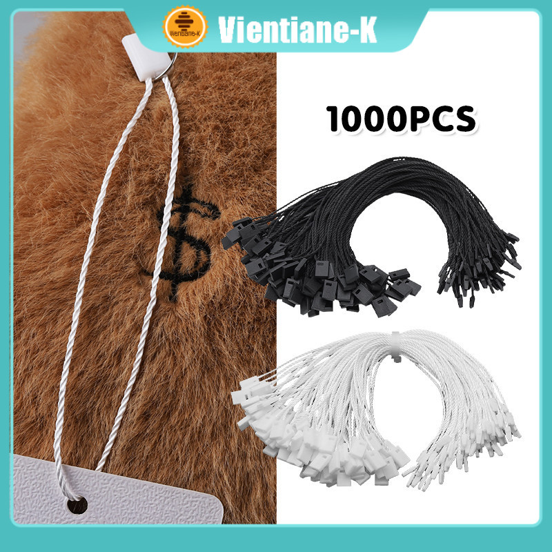 Jual 1000 PCS Tali Hang Tag / Tali Hang Tag / Tali Label Baju / Tali ...