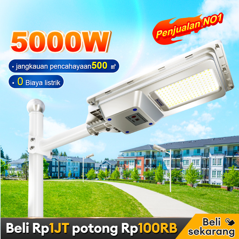 Jual 【Garansi 30 tahun】 Lampu Tenaga Surya outdoor LED 5000W lampu ...