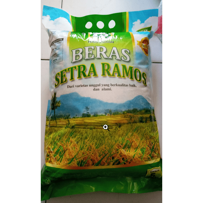 Jual Beras Sentra Ramos FS 5KG | Shopee Indonesia