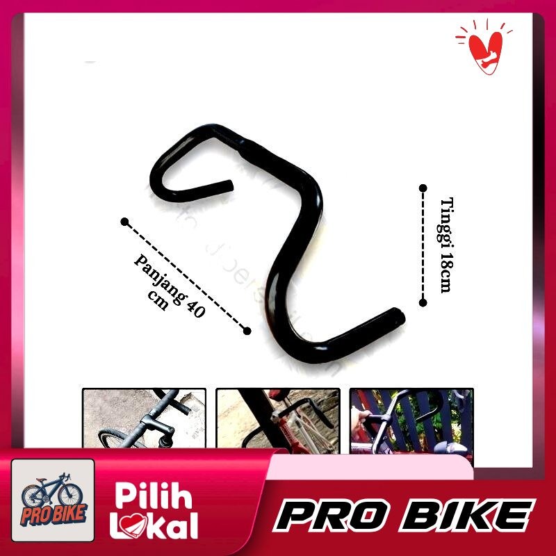 Jual [COD] DROPBAR FIXIE STANDAR ROADBIKE 25.4 STANG SEPEDA BALAP ...