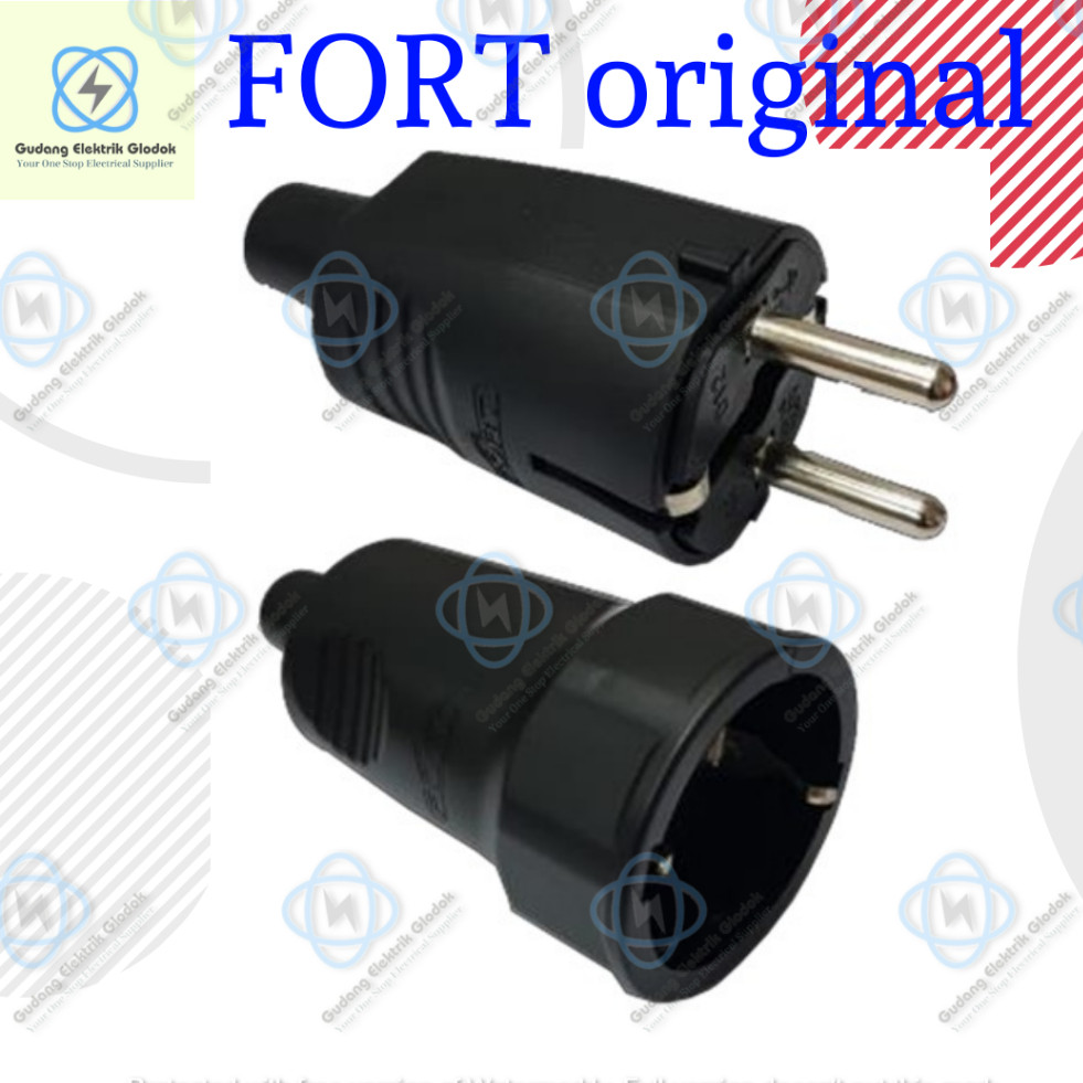 Jual INDUSTRIAL PLUG & SOCKET ; FORT 012-B / 212-B ; 16A | Shopee Indonesia