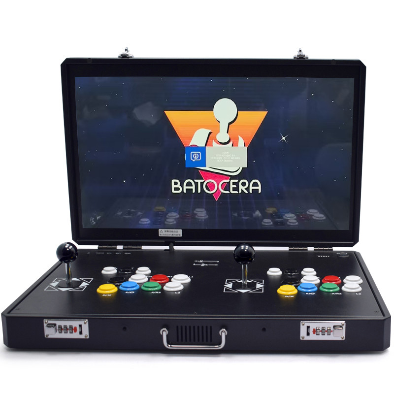 Jual 24 Inch LCD Raspberry Pi 5B Batocera Video Game Console Supports ...