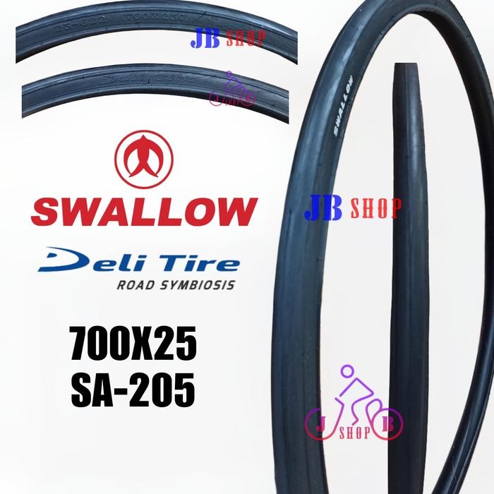 Jual BAN LUAR SEPEDA 700 X 23 25 28 C KENDA SWALLOW DELI TIRE 700X23 700X25 700X28 SEPEDA FIXIE ...