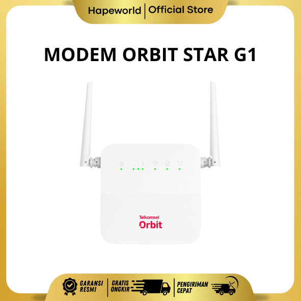 Jual MODEM TELKOMSEL ORBIT STAR G1 WIFI 4G HIGH SPEED BONUS DATA 150GB ...