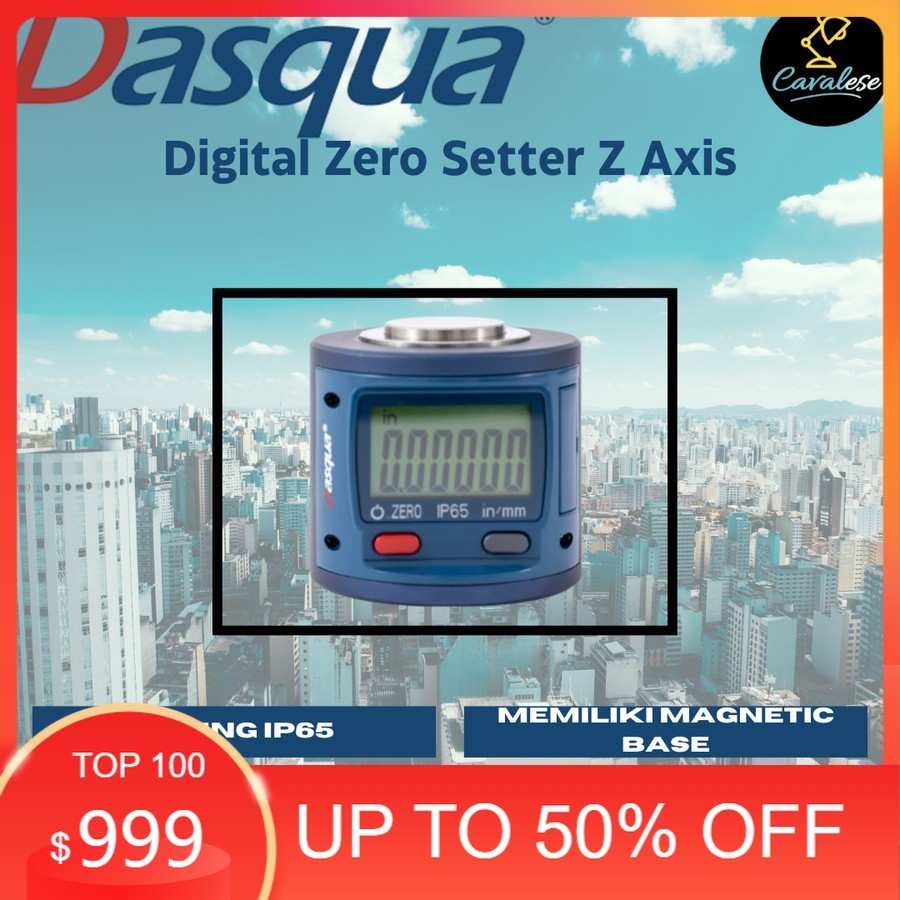 Jual Dasqua Zero Setting Zero Setter 50 mm Z Axis Sumbu Z Magnetic IP65 ...