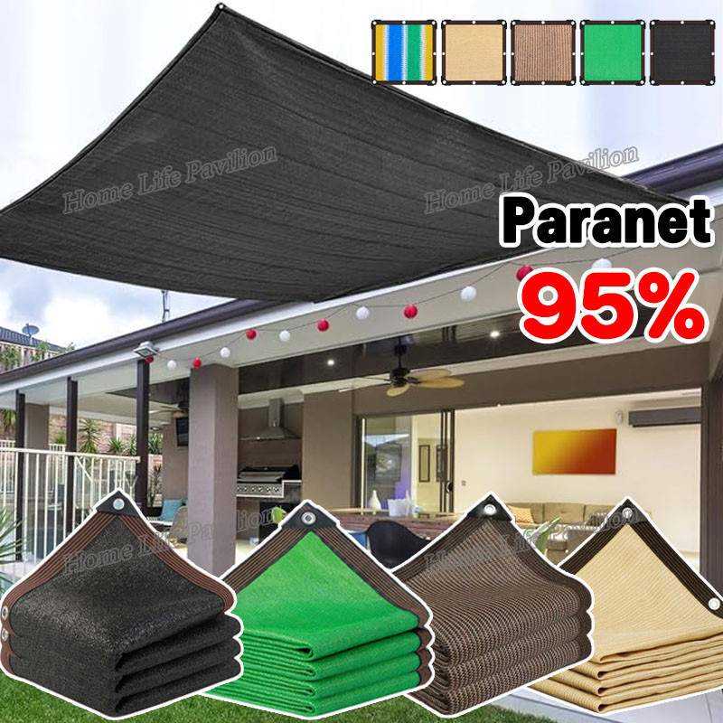 Jual Paranet 95% Jaring Kerai /Sun Shade Net Outdoor /Matahari Kanopi ...
