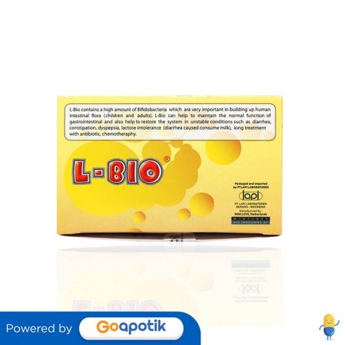 Jual L-Bio Serbuk Box 30 Sachet | Shopee Indonesia