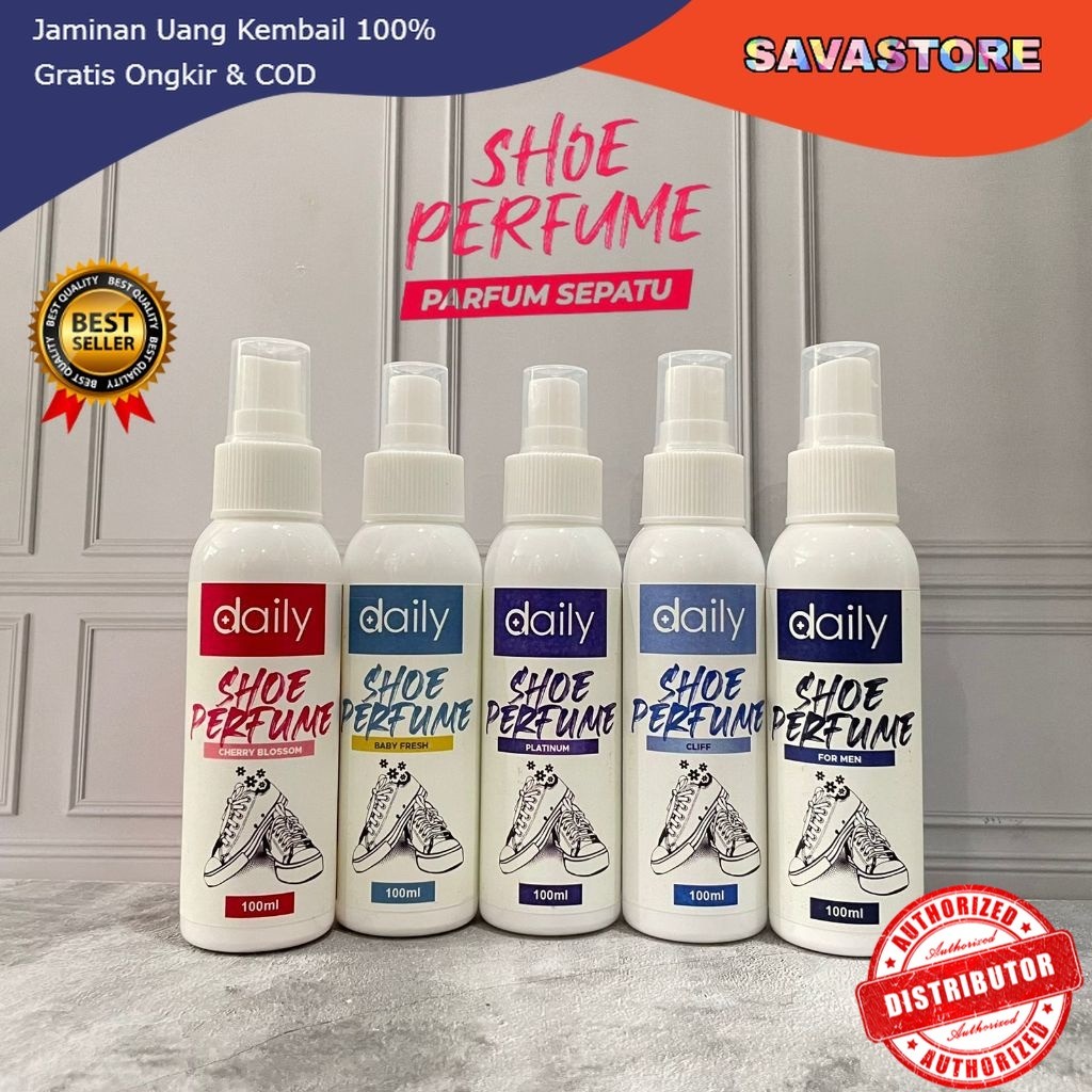 Jual Parfum Sepatu Daily Shoe Perfume Anti Bakteri Penghilang Bau ...