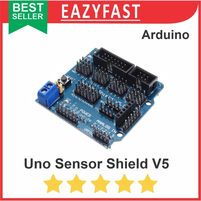 Jual Arduino Uno Sensor Shield V5.0 Compatible | Shopee Indonesia