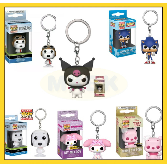 Jual ⭐ MKBK ⭐ FUNKO POCKET POP Gantungan kunci Hedgehog Sonick ...