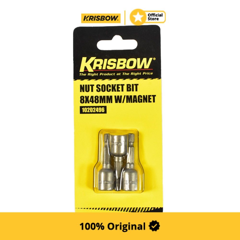 Jual Krisbow Set Mata Kunci Socket 8X48mm 3 Pcs Magnet Iranb08 | Shopee ...