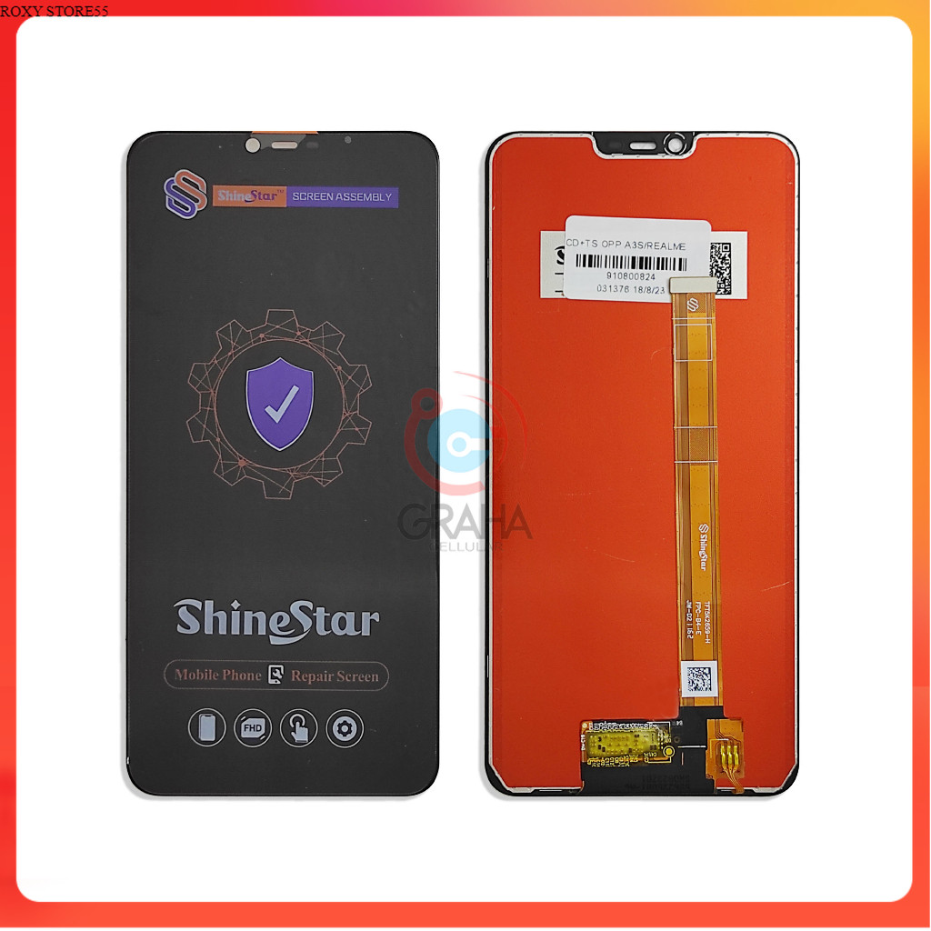 Jual LCD OPPO A3S / A5 SHINE STAR FULLSET TOUCHSCREEN | Shopee Indonesia