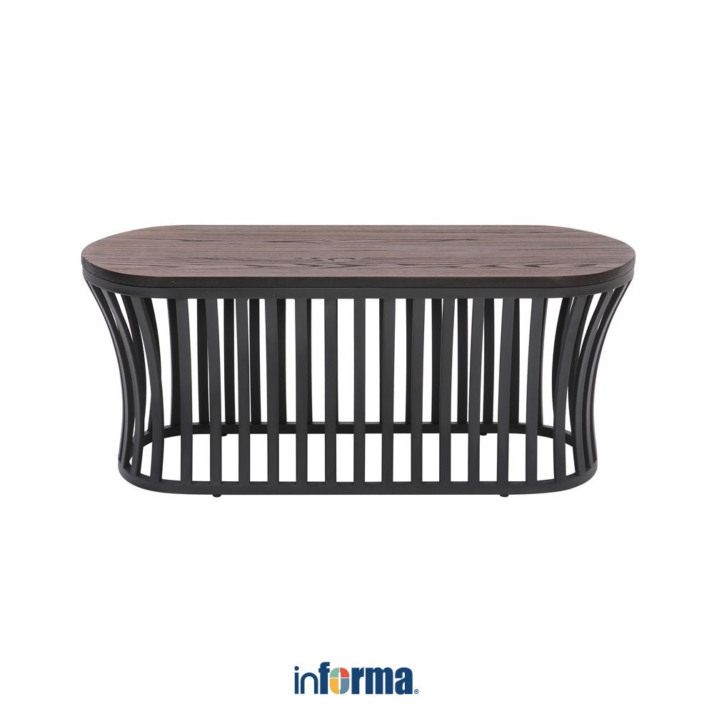 Jual Informa Mandarin Meja Tamu - Hitam Coffee Table Meja Ruang Tamu ...