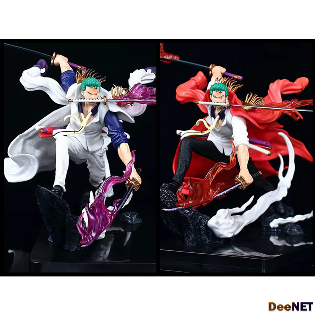 Jual Roronoa Zoro Marine Admiral Battle Version One Piece 26cm Action ...