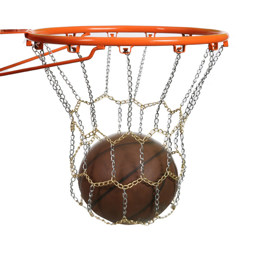 Jual Heavy Duty Basketball Chain Net Replacement Galvanized Iron Basket ...