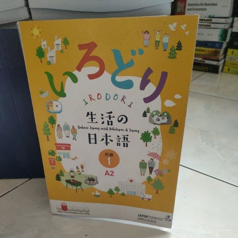 Jual Buku IRODORI bahasa jepang untuk kehidupan di jepang 1 A2 | Shopee Indonesia