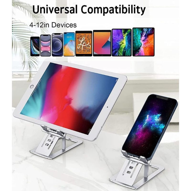 Jual Penopang handphone tablet FP9 Folding Tablet Standing Phone Holder ...