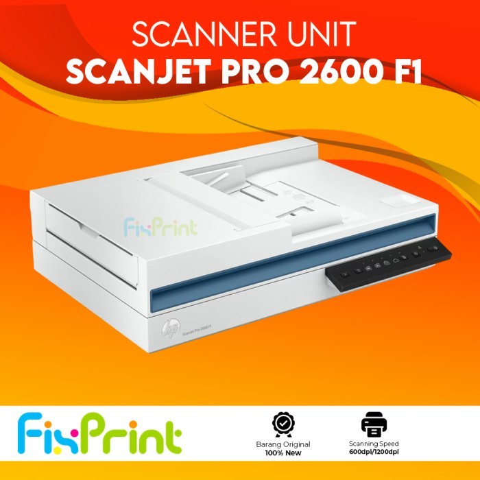 Jual HP ScanJet Pro-2600 f1 Scanner Flatbed Scanner 2600 F1 ADF ...
