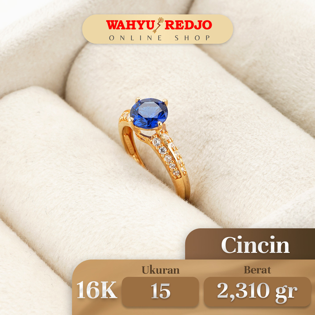 Jual Cincin Emas Kadar 16K Wahyu Redjo CC-16K 27125746 | Shopee Indonesia