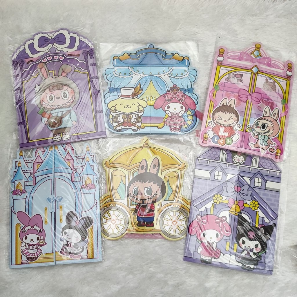 Jual DIY Sanrio Labubu Dress Up / DIY Paper Doll Sanrio Labubu / DIY ...