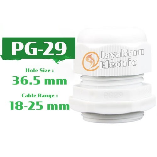 Jual Kabel Glen Gland Cable PG-29 PG29 Putih Hitam | Shopee Indonesia