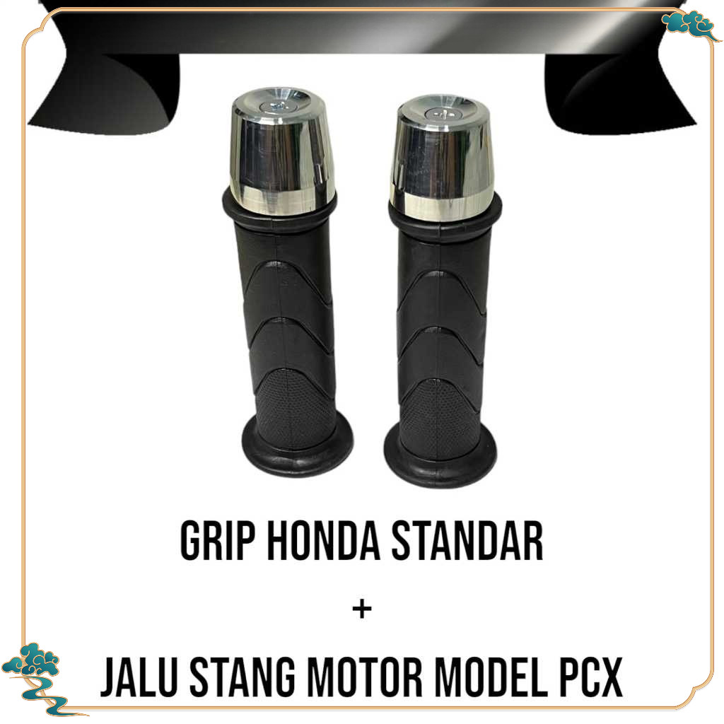 Jual Grip Model Honda Standar Plus Jalu Stang PCX Chrome Universal Di ...