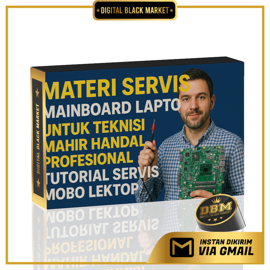 Jual ID159002 - Materi Servis Mainboard Laptop Untuk Teknisi Mahir Handal Profesional Tutorial ...