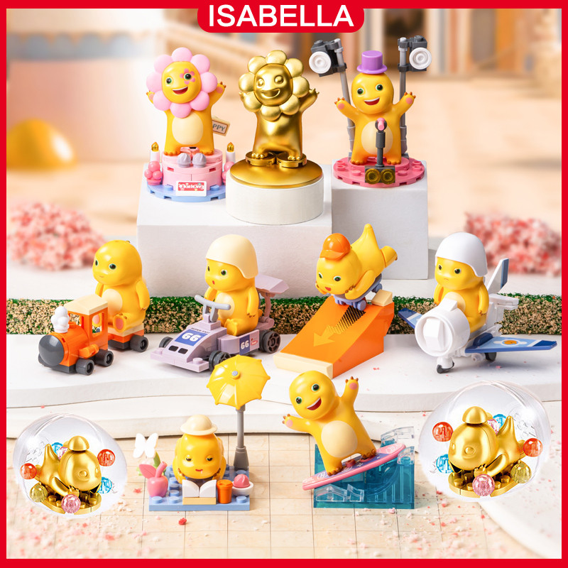 Jual ISABELLA Original NaiLong Blind Box Mainan Block Nai Long Gacha ...
