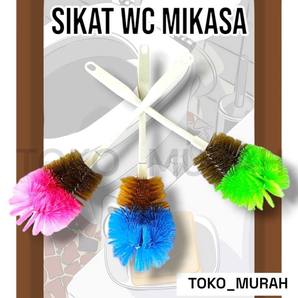 Jual sikat WC Mikasa Sikat Kamar Mandi Manual By Family Office | Shopee ...