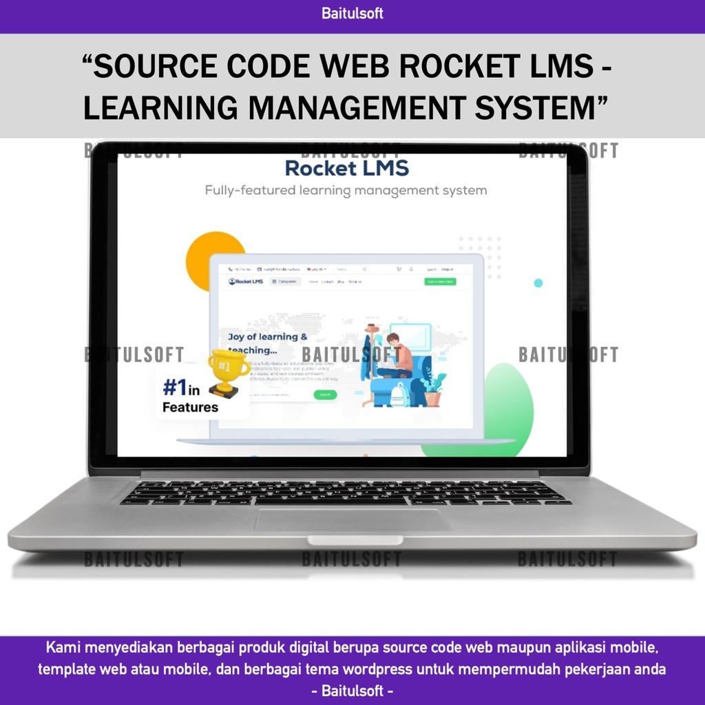 Jual SOURCE CODE APLIKASI WEB ROCKET LMS - LEARNING MANAGEMENT SYSTEM D57 BAITULSOFT | Shopee ...