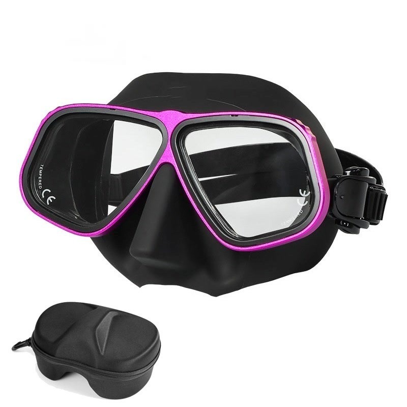 Jual Apollo Similar Alloy Frame Free Diving Masks Can Equipped Myopia ...