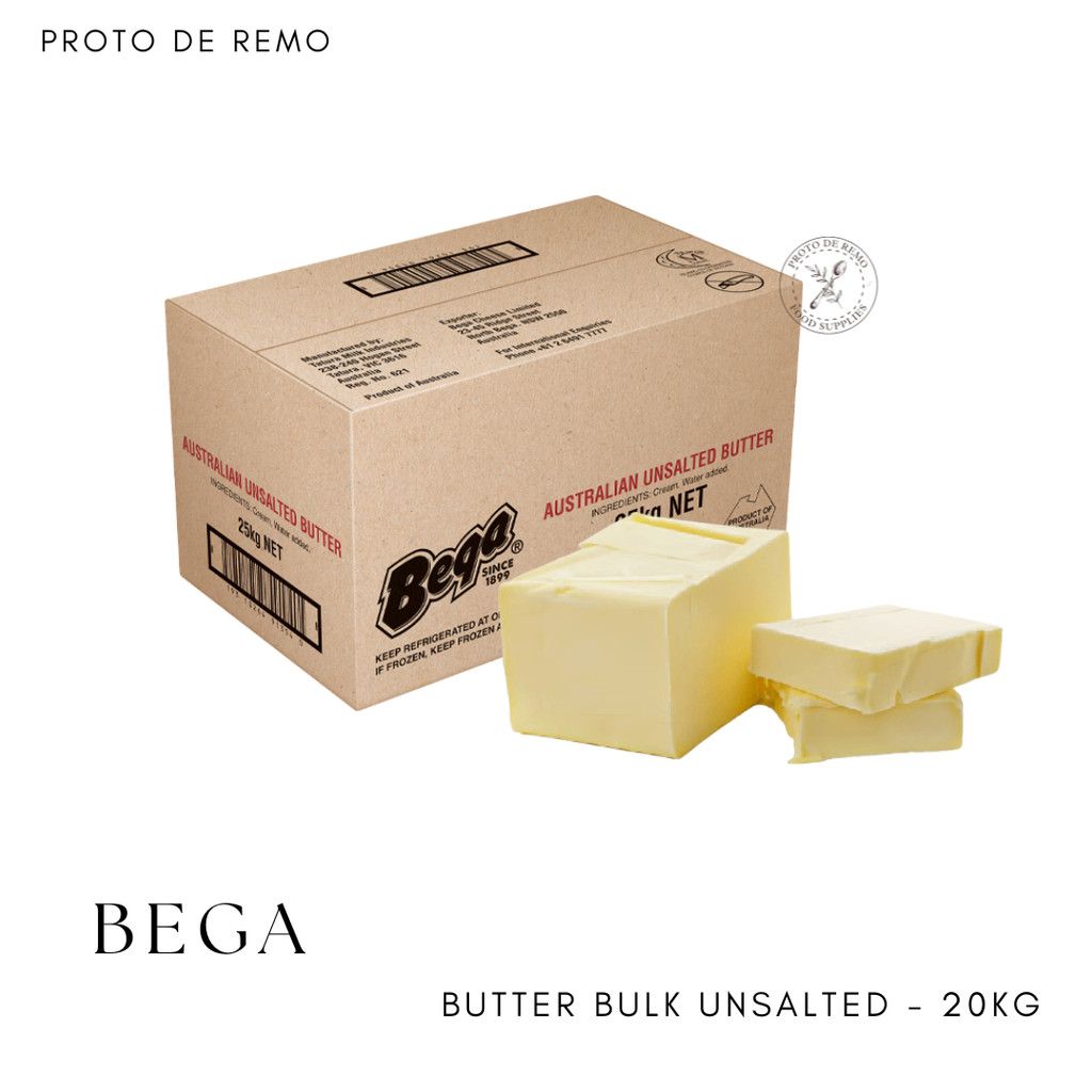 Jual Bega Butter Bulk Unsalted Australia - 20KG | Shopee Indonesia