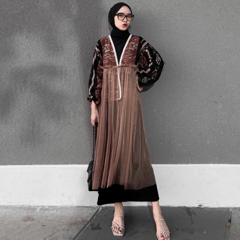 Jual Outer tenun - Outer etnik - baju tenun ori | Shopee Indonesia